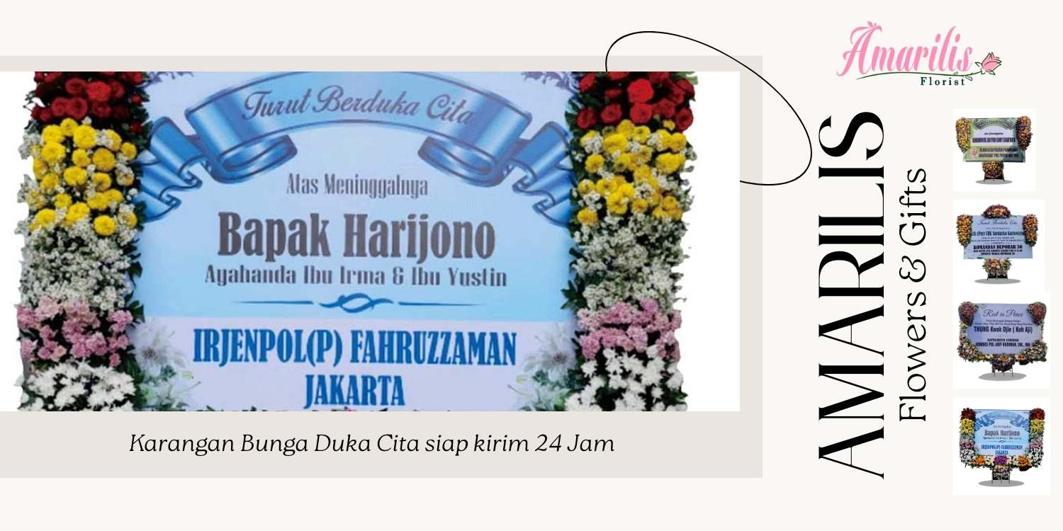 Bunga Standing Flower Siap Kirim 24 Jam - Amarilis Florist
